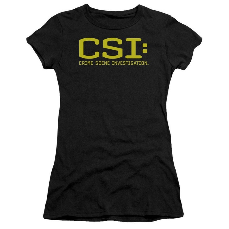CSI: Crime Scene Investigation Logo Woman's and Juniors - Etsy