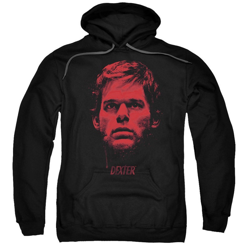 Dexter Bloody Face Black Shirts - Etsy