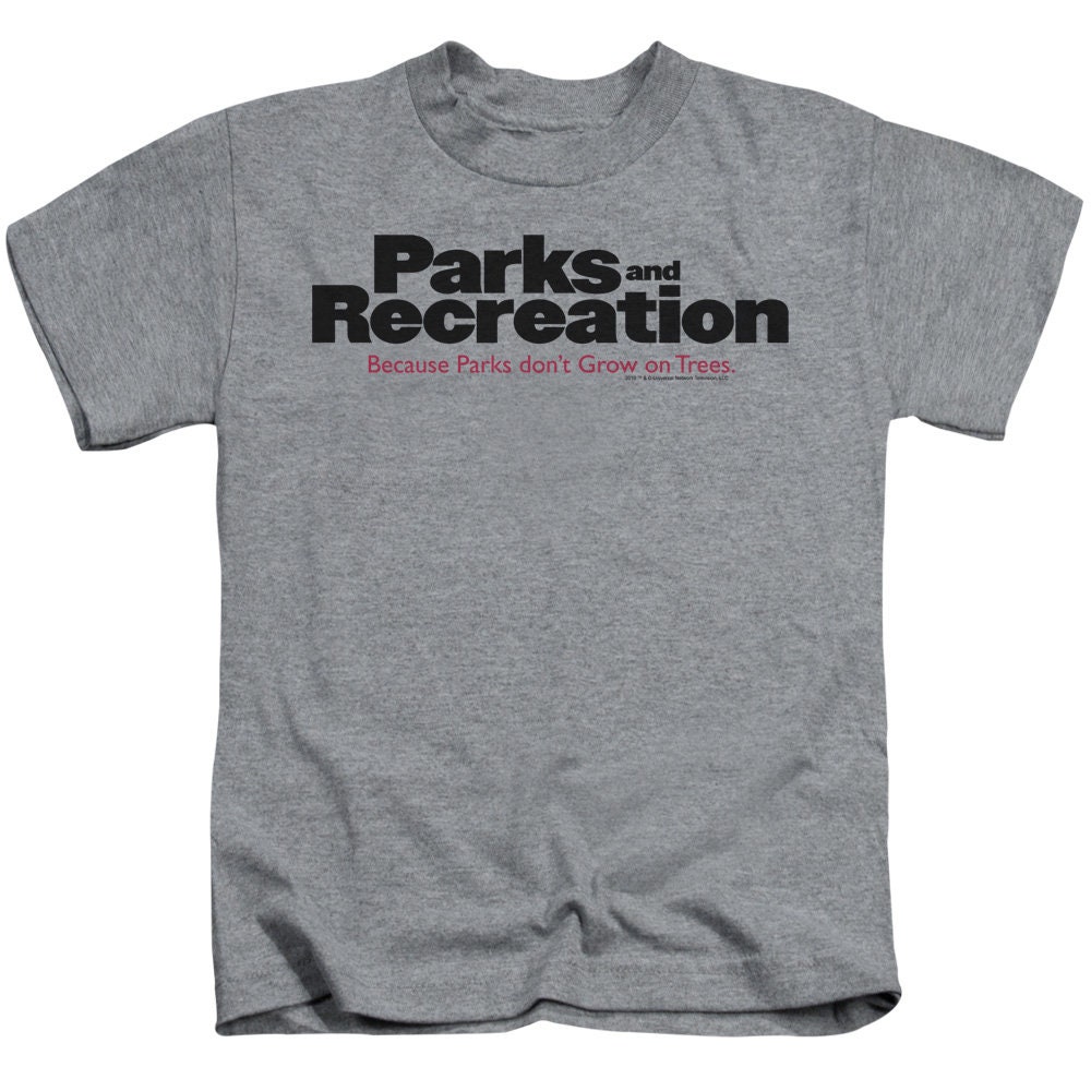 Parks & Recreation Logo Kid's Athletic Heather Shirts | Etsy