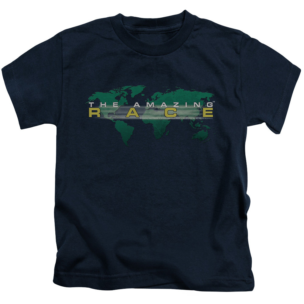 The Amazing Race Around the World Kid's Navy Shirts - Etsy
