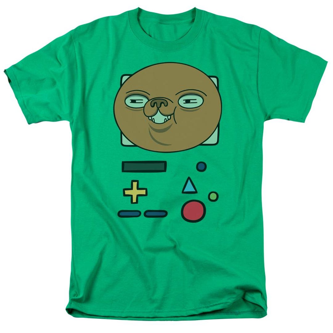 Adventure Time BMO Mask Kelly Green Shirts - Etsy