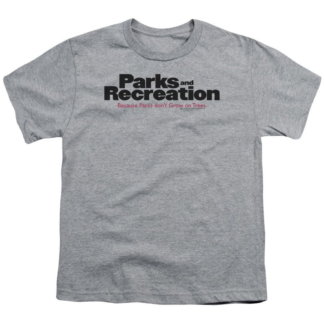 Parks & Recreation Logo Kid's Athletic Heather Shirts - Etsy