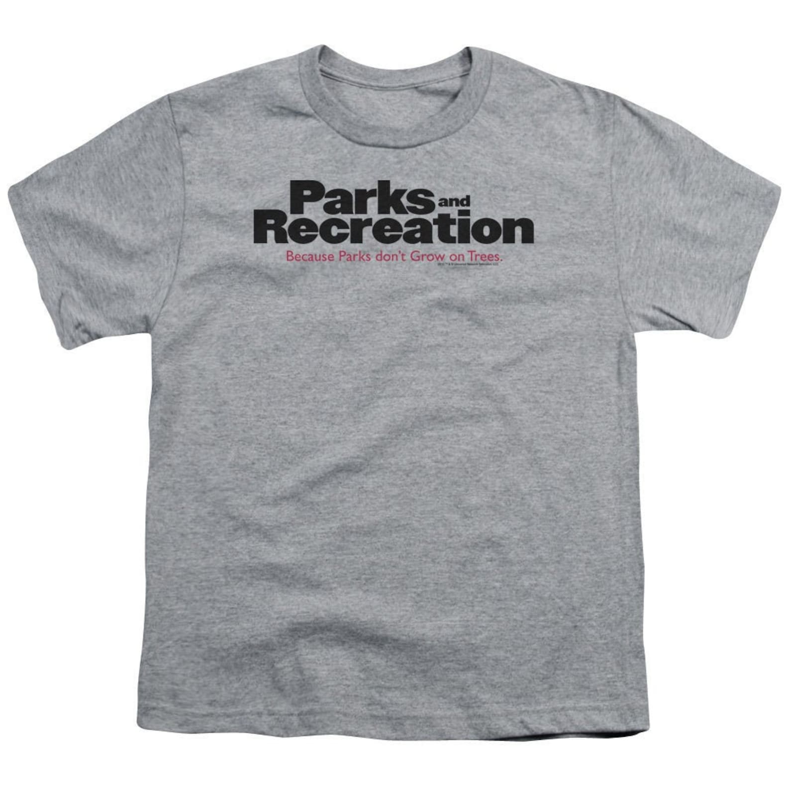 Parks & Recreation Logo Kid's Athletic Heather Shirts - Etsy
