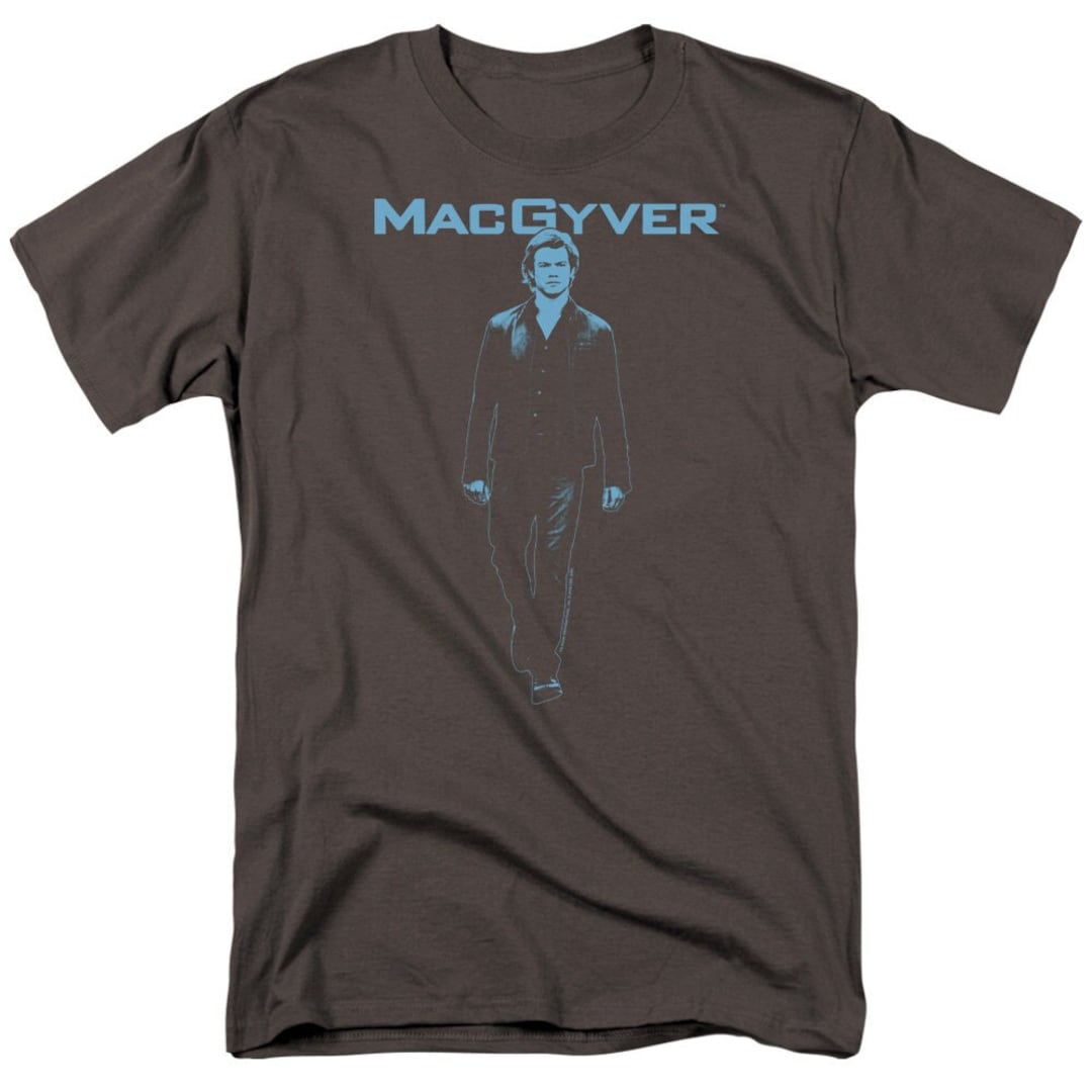 Macgyver Logo Charcoal Shirts - Etsy