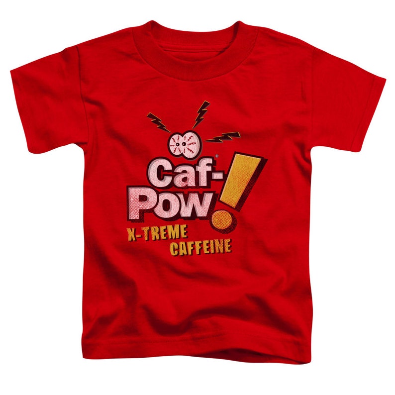 NCIS Caf-pow X-treme Caffeine Kid's Red Shirts - Etsy