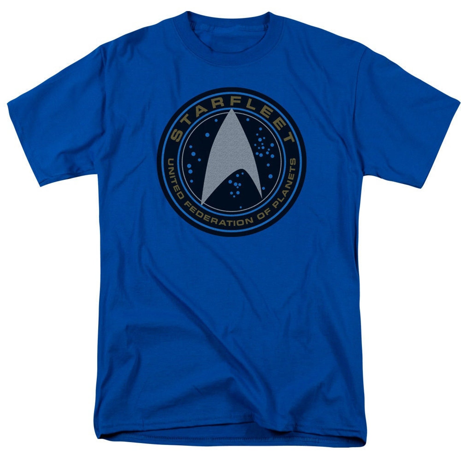 Star Trek Starfleet Patch Royal Blue Shirts - Etsy