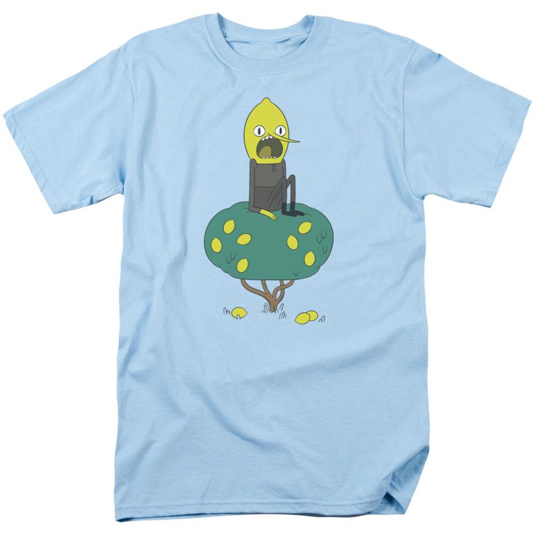 Adventure Time Lemongrab Light Blue Shirts - Etsy