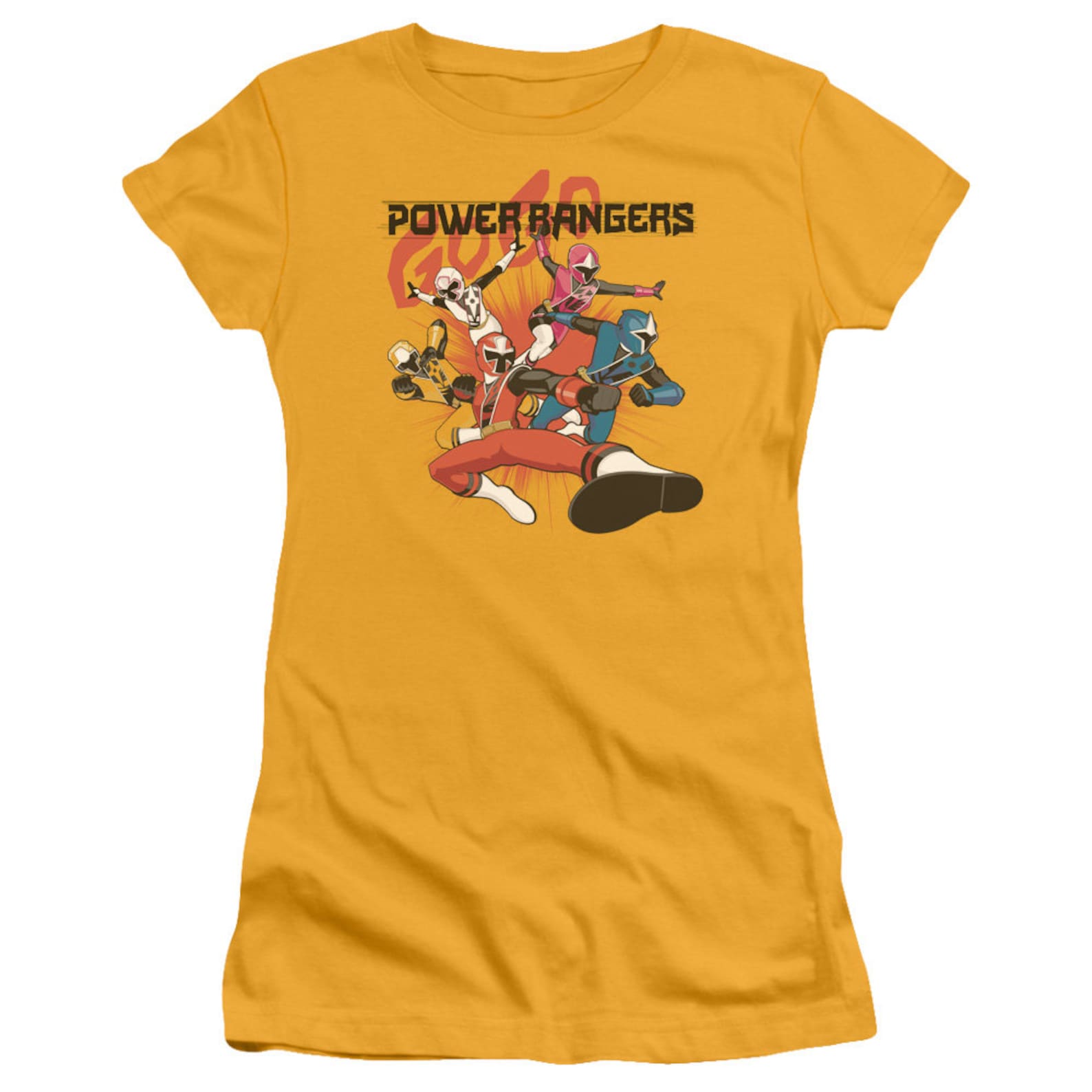 Power Rangers Attack Gold Shirts - Etsy