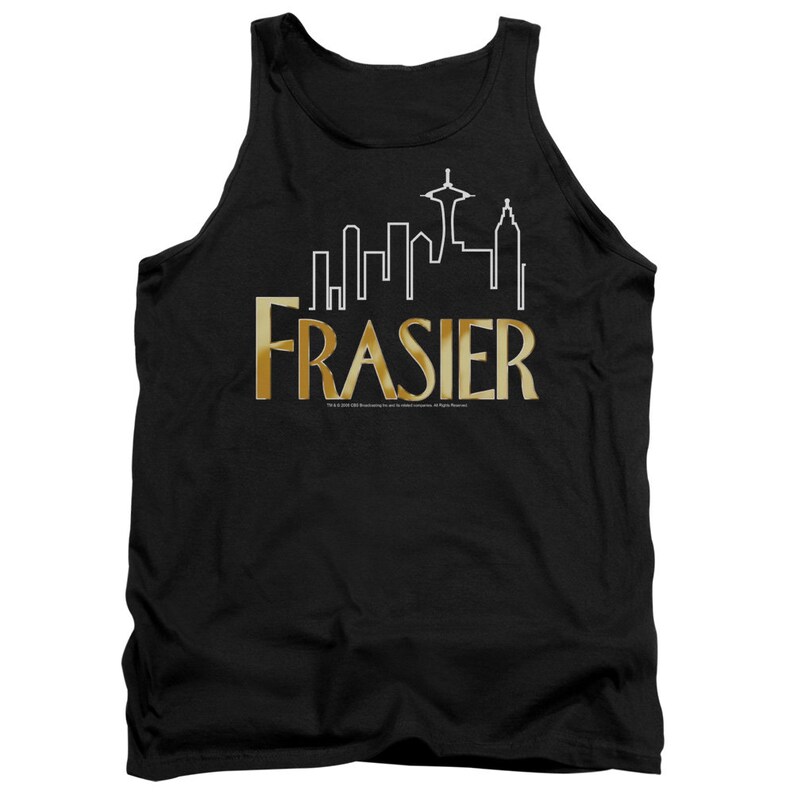 Frasier Logo Black Adult Shirts - Etsy