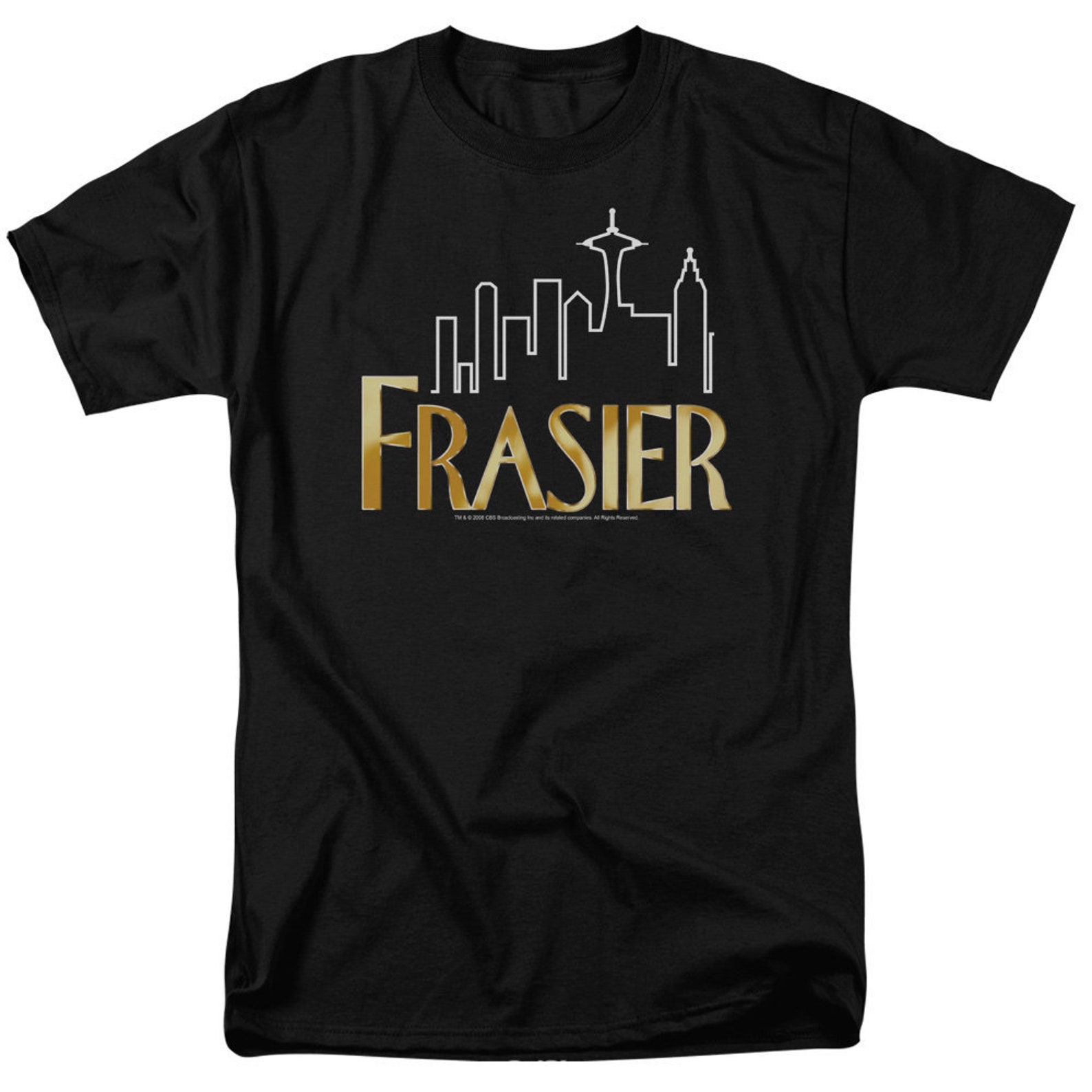 Frasier Logo Black Adult Shirts - Etsy