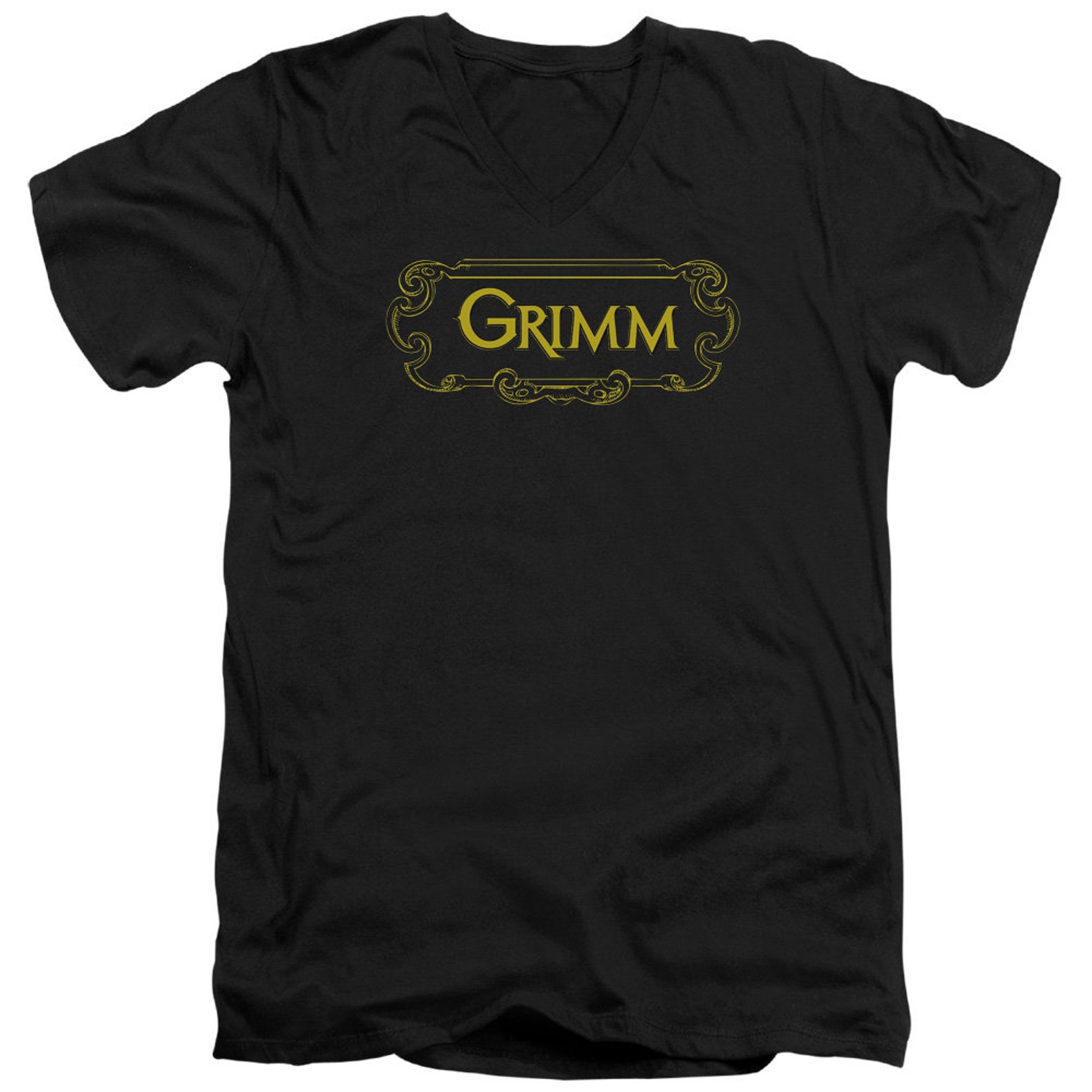 Grimm Plaque Logo Black Shirts - Etsy
