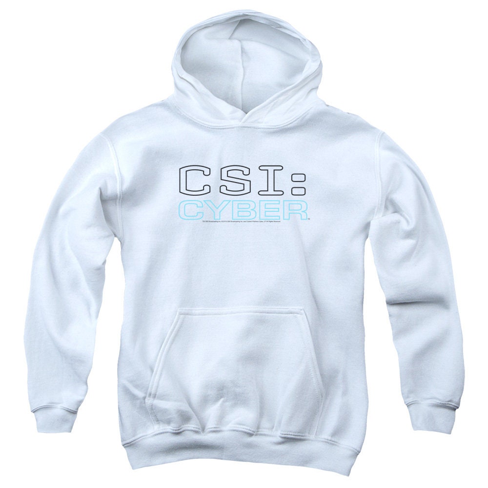 CSI: Cyber Logo Kid's White Shirts | Etsy