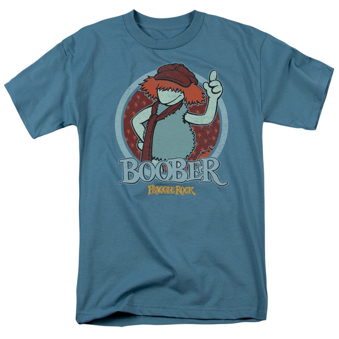 Fraggle Rock Boober Circle Slate Shirts - Etsy