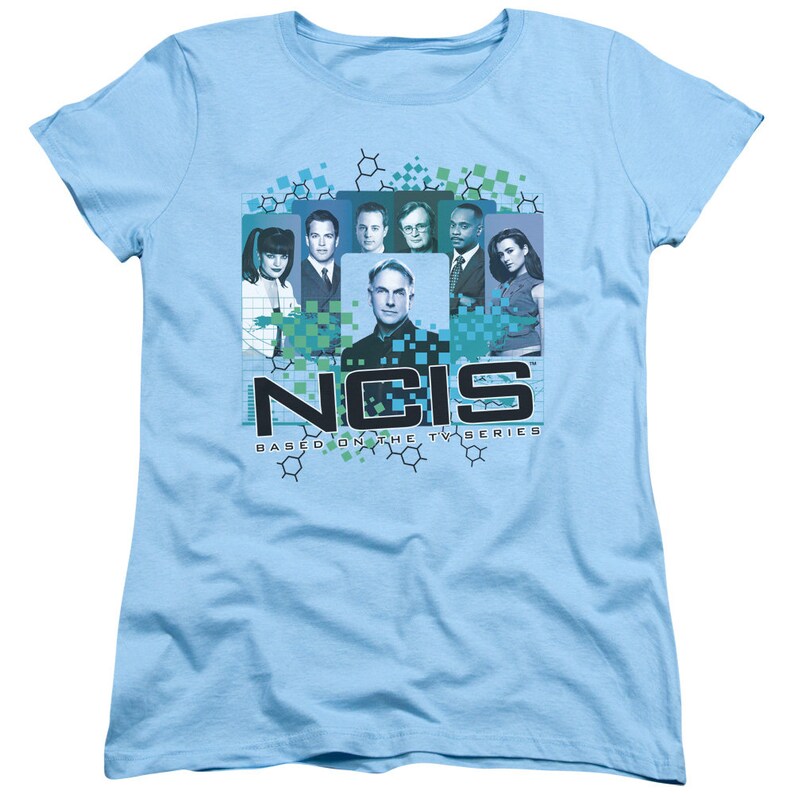NCIS Cast Light Blue Shirts - Etsy