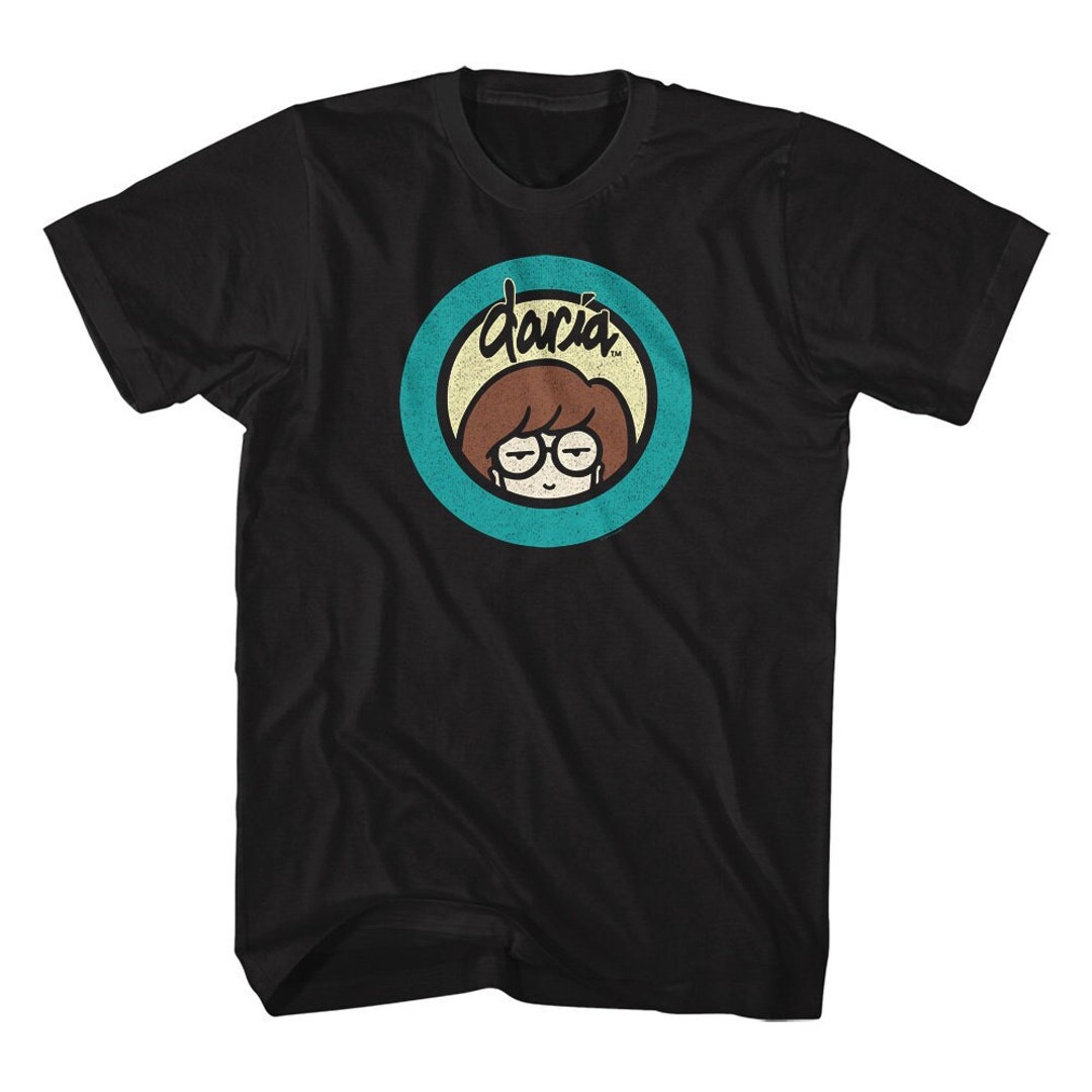 MTV Daria Logo Black Shirts - Etsy