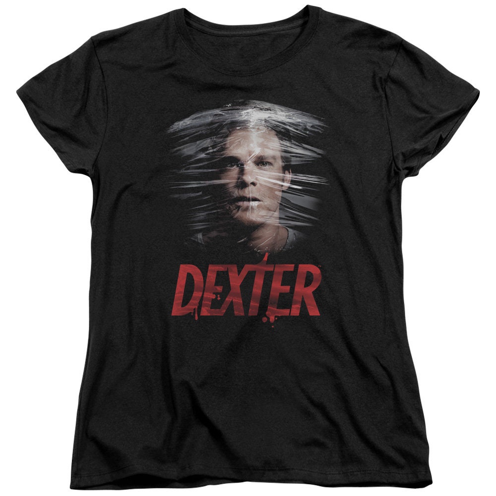 Dexter Plastic Wrap Woman's and Juniors Black Shirts - Etsy