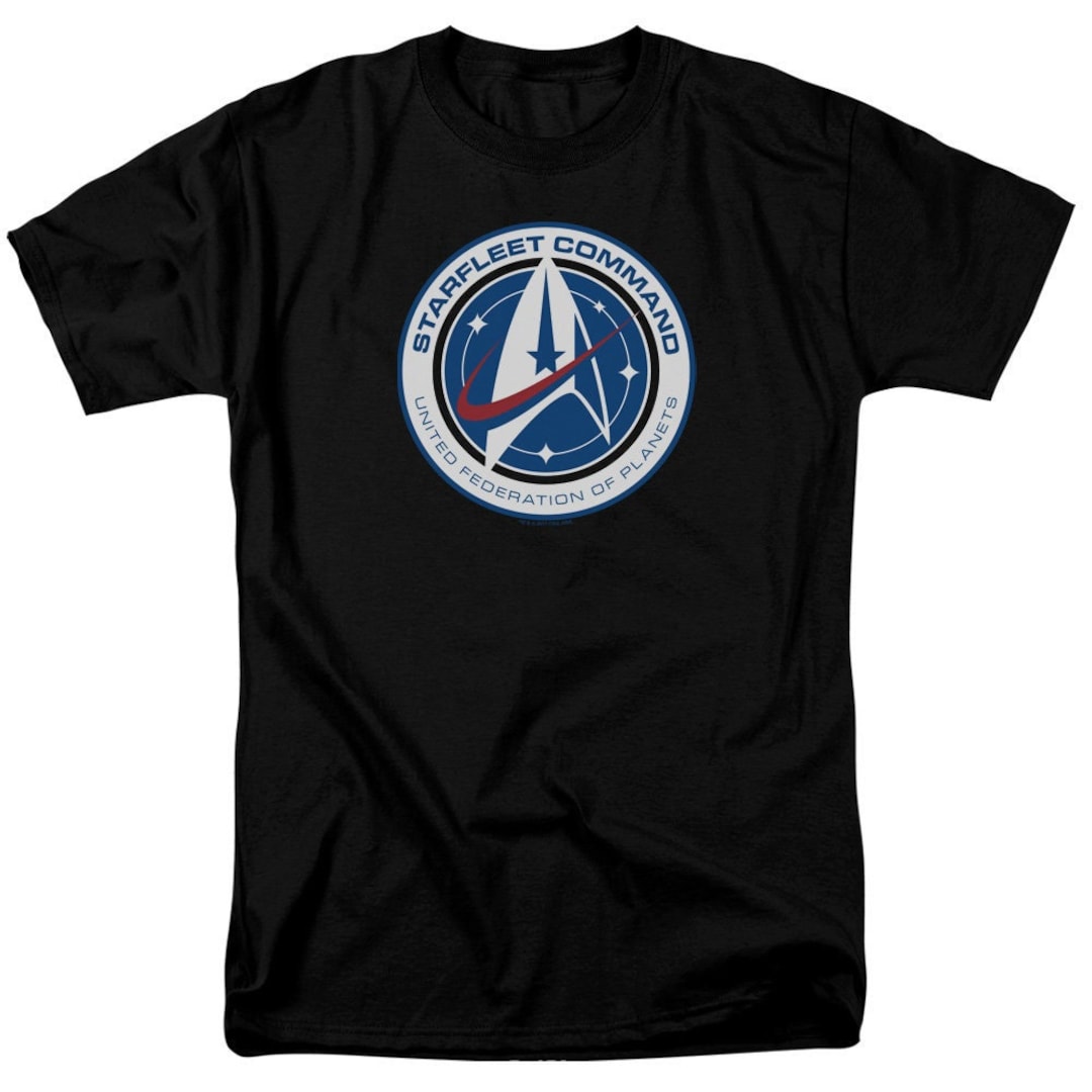 Star Trek Starfleet Command Black Shirts - Etsy