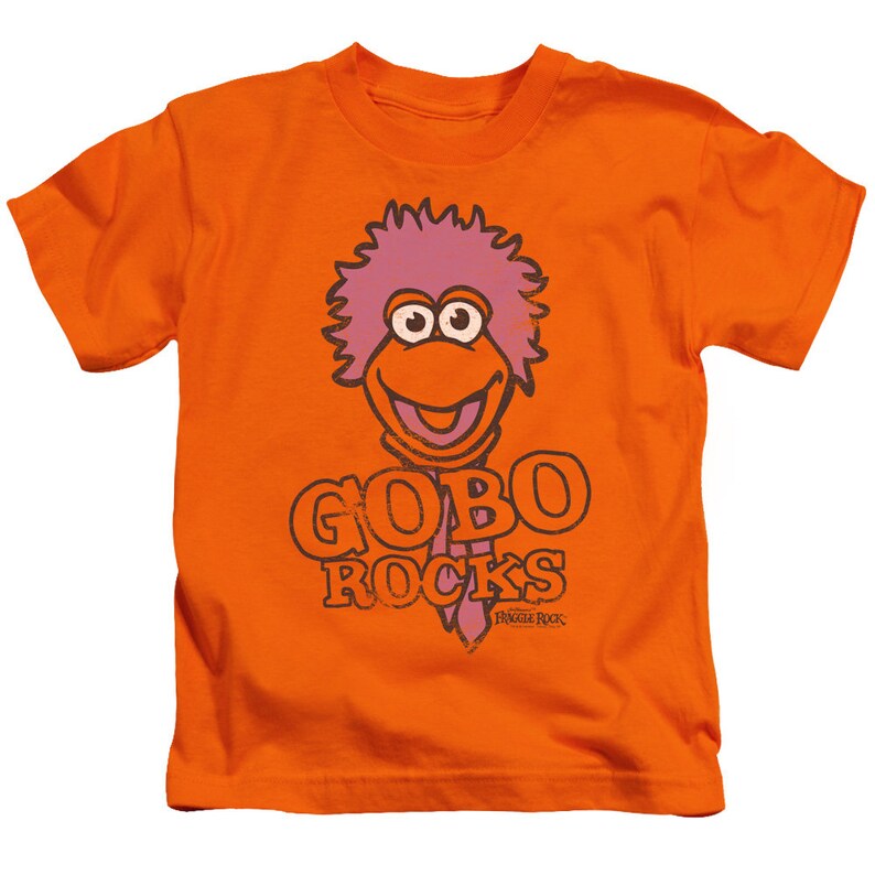 Fraggle Rock Gobo Rocks Orange Shirts - Etsy