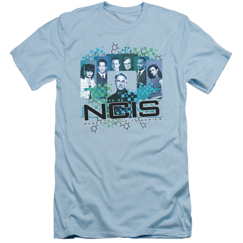 NCIS Cast Light Blue Shirts - Etsy