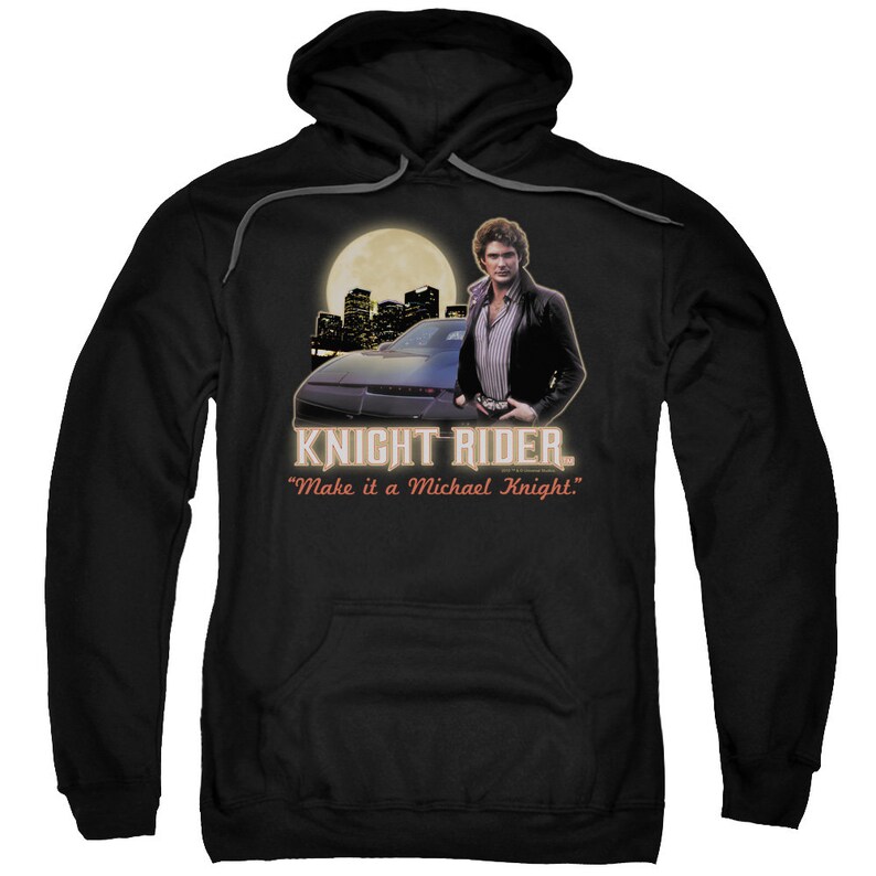 Knight Rider Make It a Michael Knight Black Shirts - Etsy