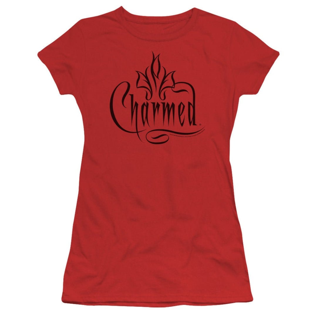 Charmed Logo Woman's and Juniors Red Shirts - Etsy