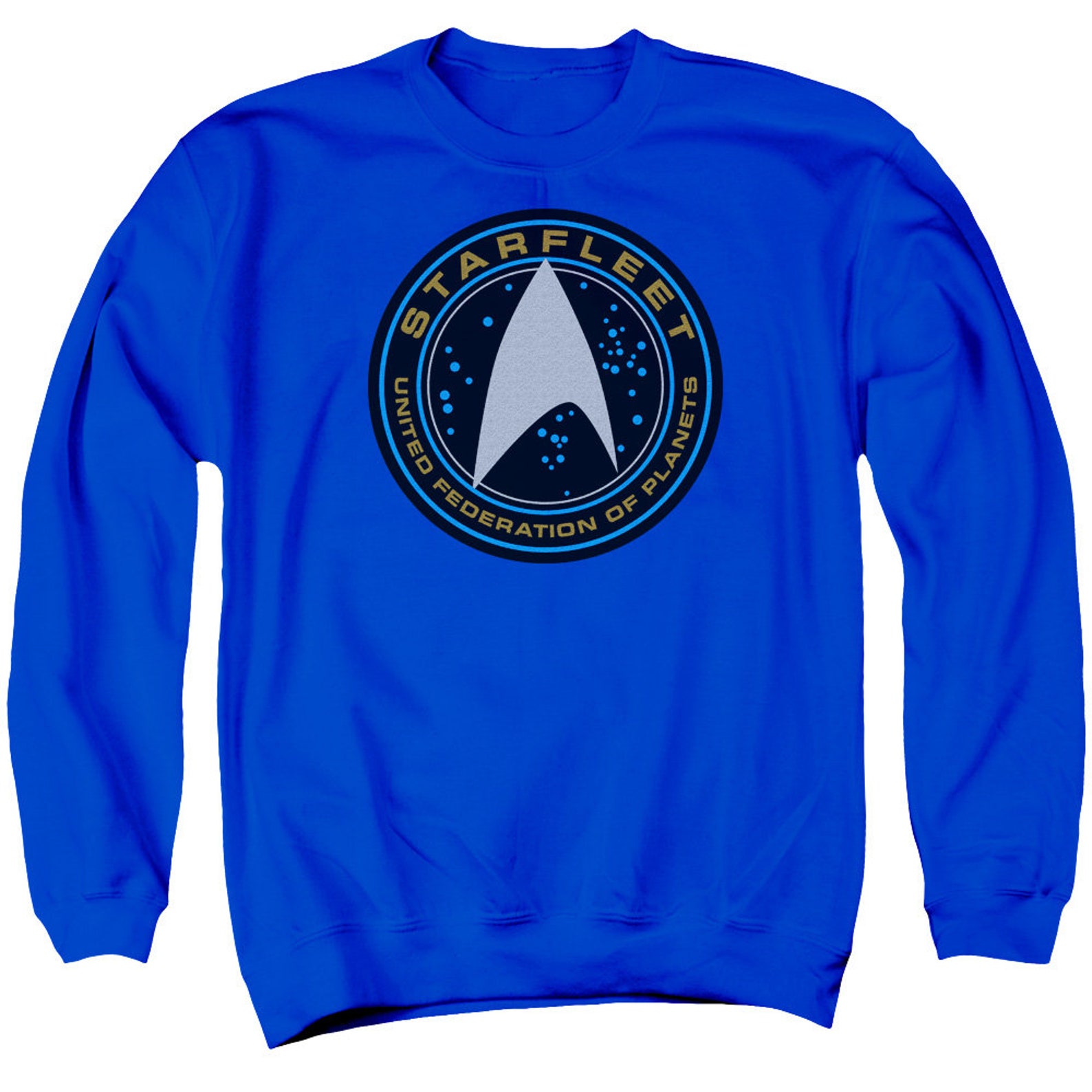 Star Trek Starfleet Patch Royal Blue Shirts - Etsy
