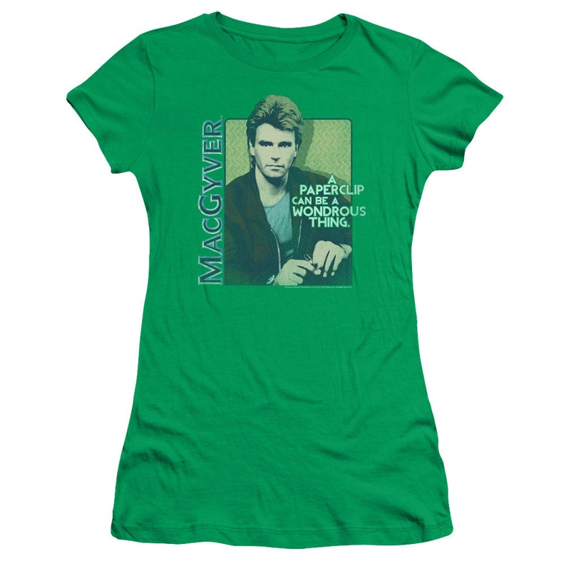 Macgyver A Paperclip Can Be a Wonderous Thing Kelly Green - Etsy