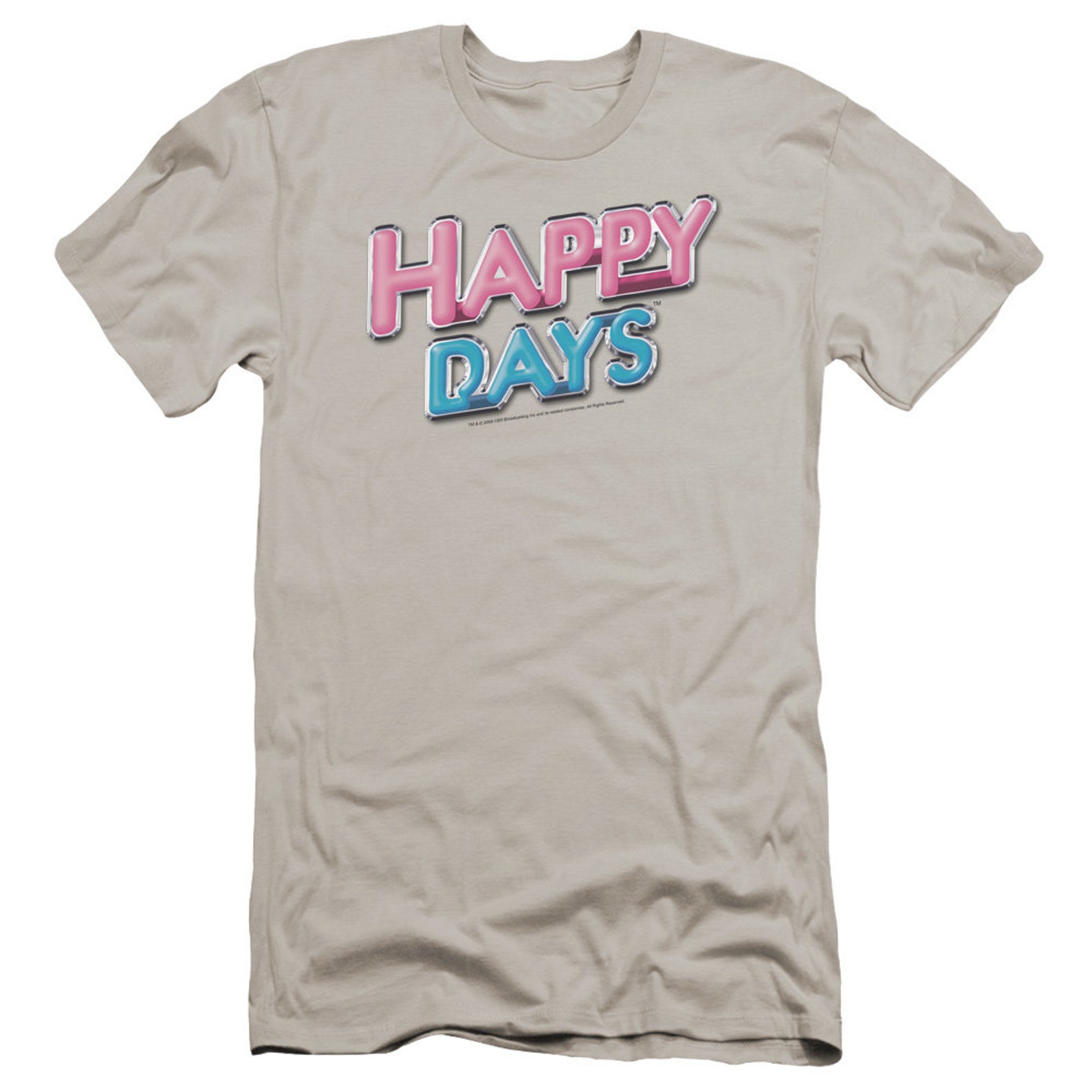 Happy Days Logo Adult Charcoal Shirts - Etsy