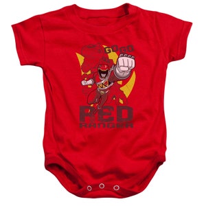 Power Rangers Go Go Red Ranger Kid's Red Shirts - Etsy