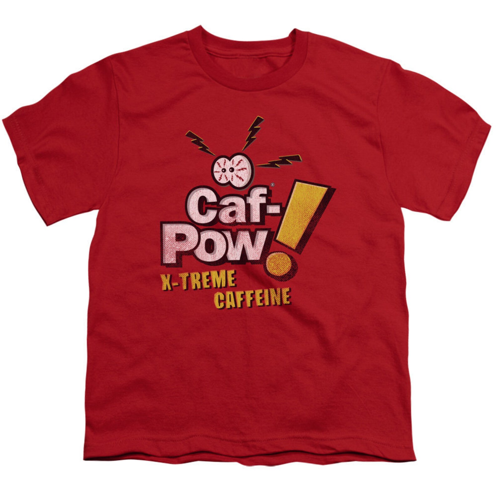 NCIS Caf-pow X-treme Caffeine Kid's Red Shirts - Etsy