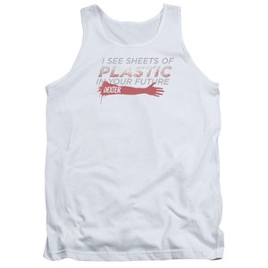 Dexter I See Sheets of Plastic in Your Future White Shirts - Etsy