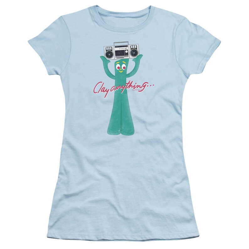 Gumby Clay Anything Light Blue Shirts - Etsy