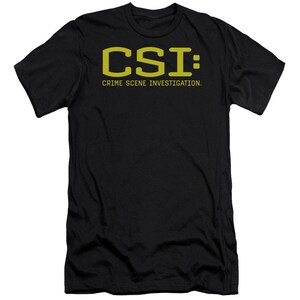 CSI: Crime Scene Investigation Logo Black Shirts - Etsy