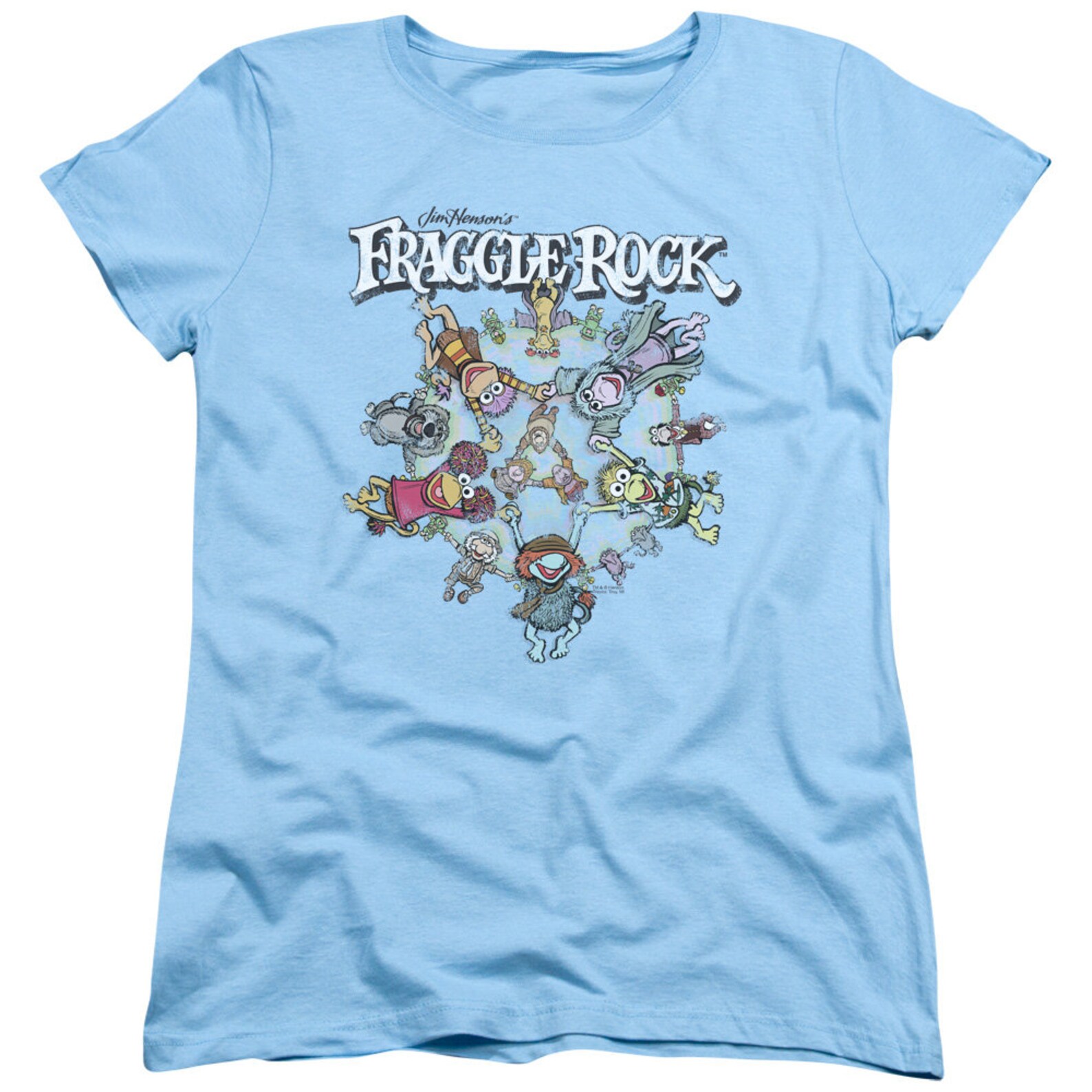 Fraggle Rock Spinning Gang Light Blue Shirts - Etsy