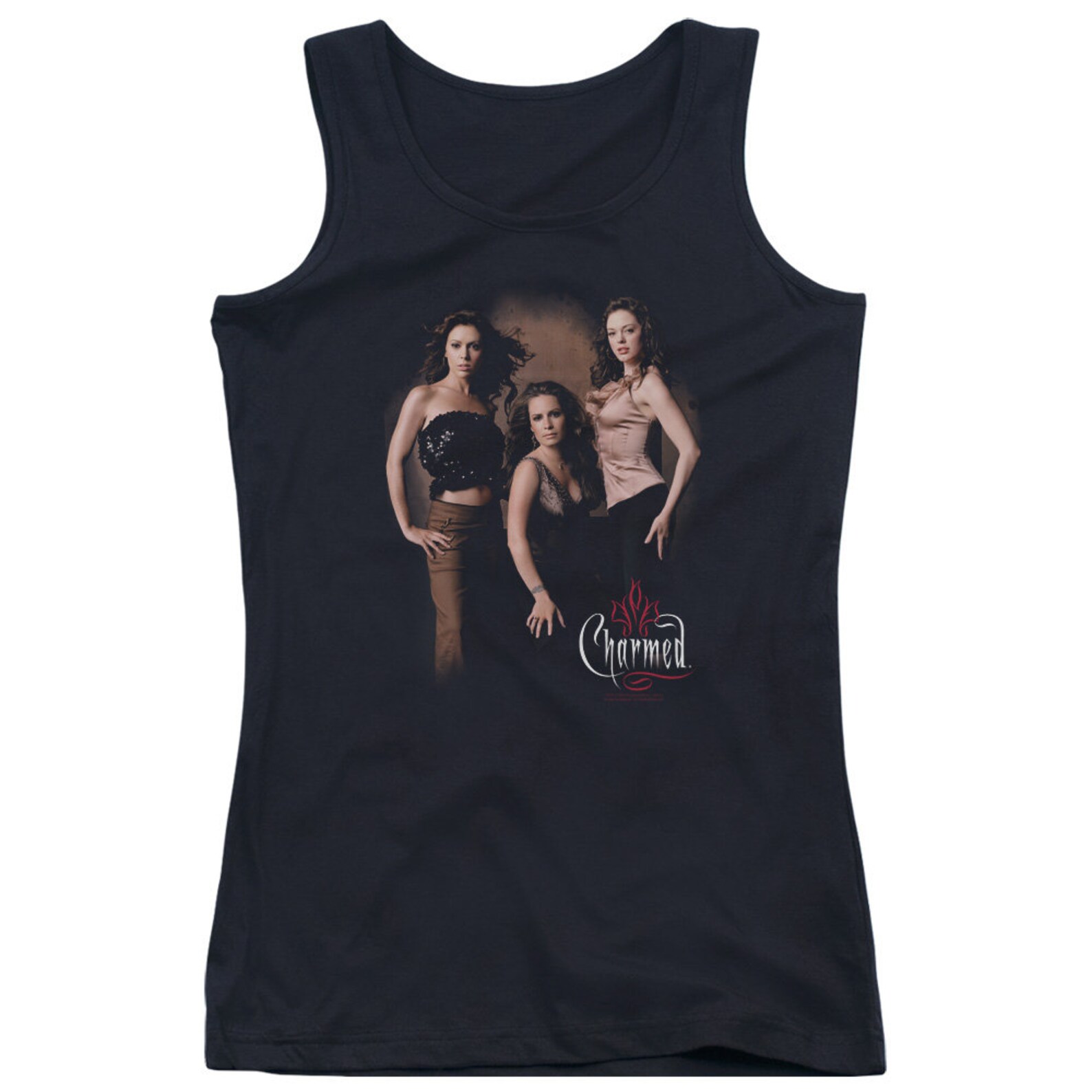 Charmed Three Hot Witches Woman's and Juniors Black Shirts | Etsy