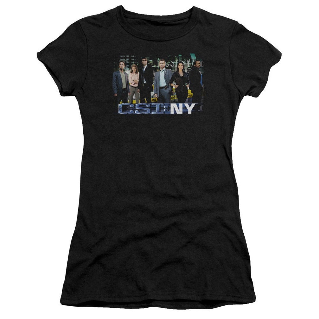 CSI New York Cast Woman's and Juniors Black Shirts - Etsy