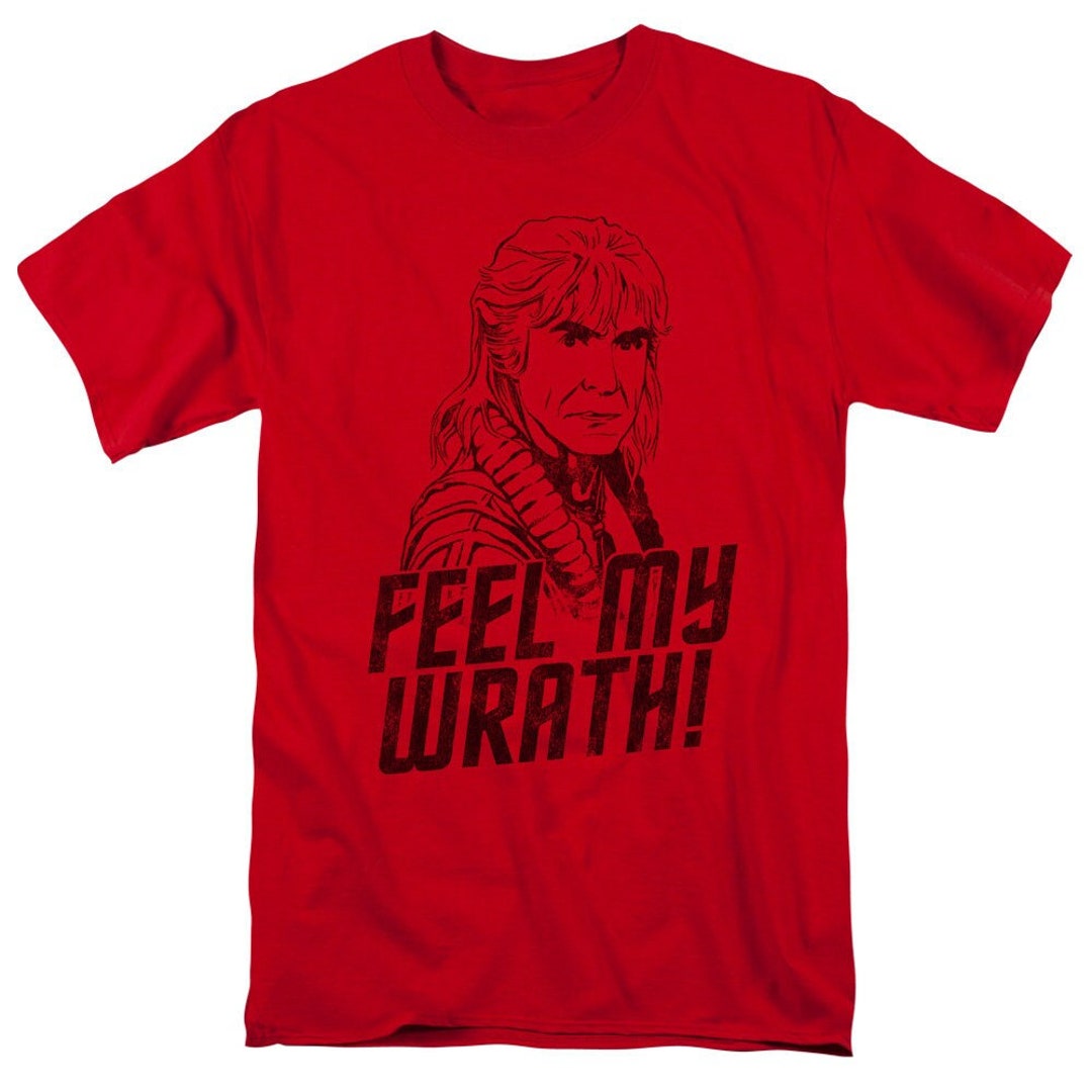 Star Trek Feel My Wrath Red Shirts - Etsy