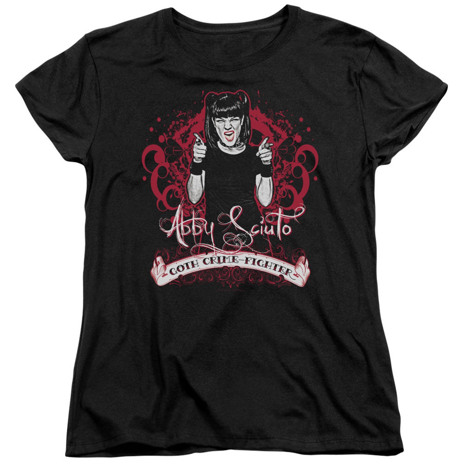 NCIS Abby Sciuto Goth Crime Fighter Woman's and Juniors Black Shirts - Etsy