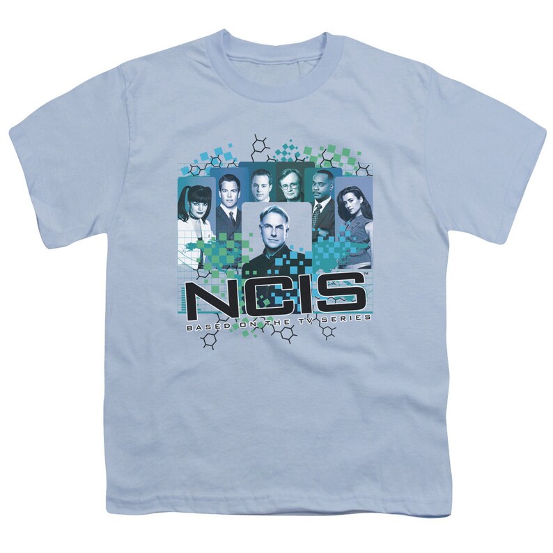 NCIS Cast Light Blue Shirts - Etsy
