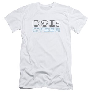 CSI Cyber Logo White Shirts - Etsy