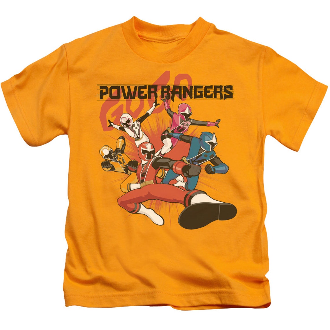 Power Rangers Attack Gold Shirts - Etsy