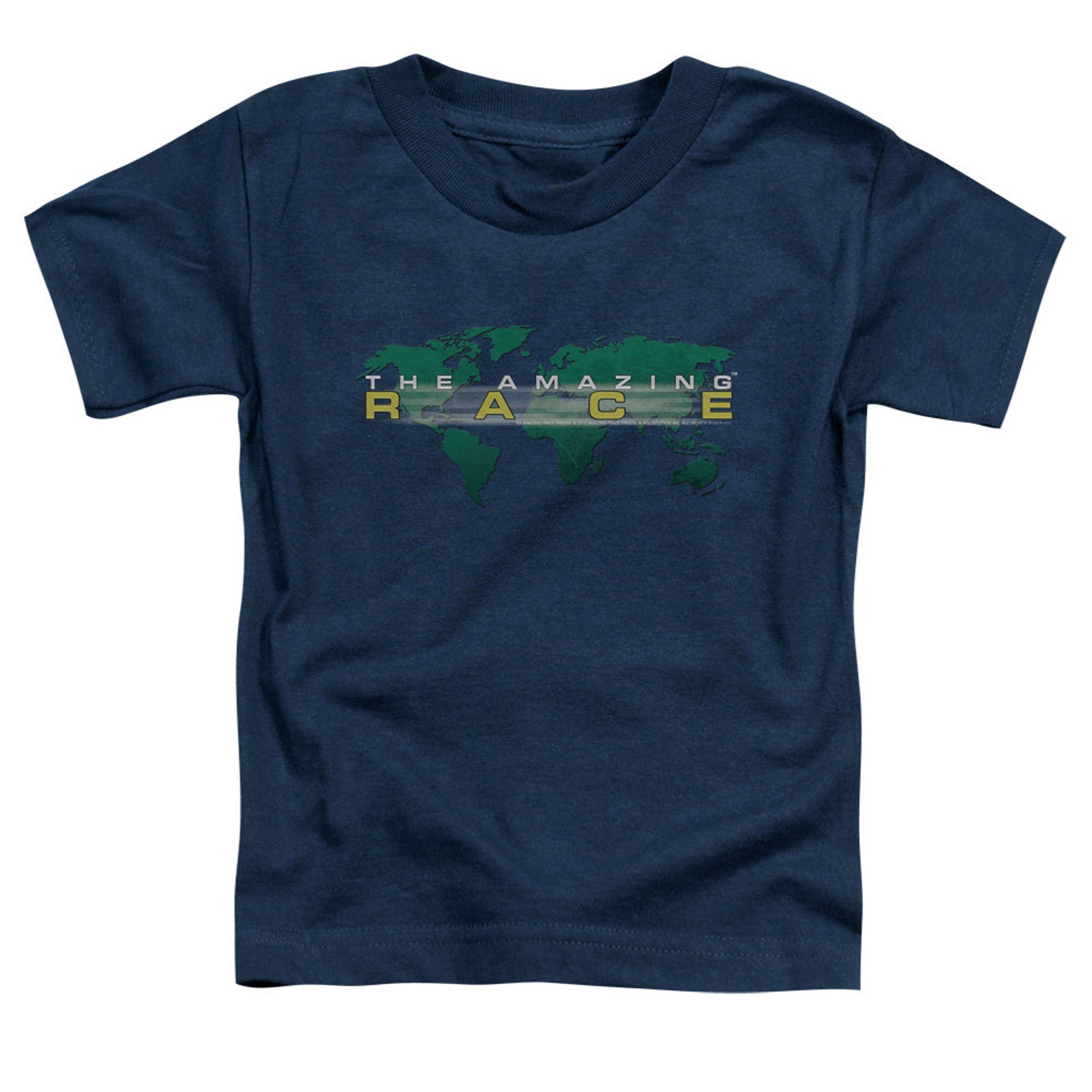 The Amazing Race Around the World Kid's Navy Shirts - Etsy