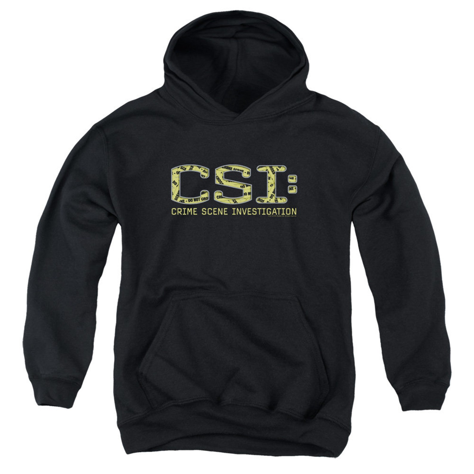 CSI Collage Logo Kid's Black Shirts | Etsy