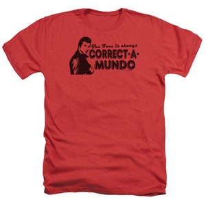 Happy Days the Fonz is Always Correct-a-mundo Adult Red Shirts - Etsy