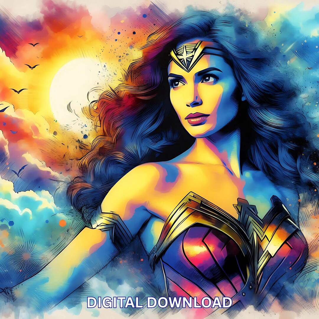 Wonder Woman Seamless Tumbler Wrap, 20oz Skinny Sublimation Tumbler ...