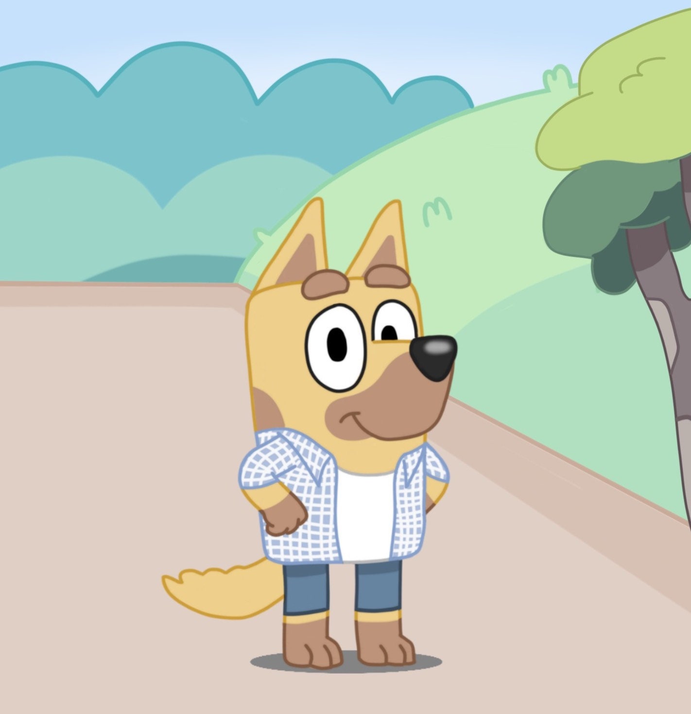 Custom Personalised Bluey Style Family Portraits High Quality Digital ...