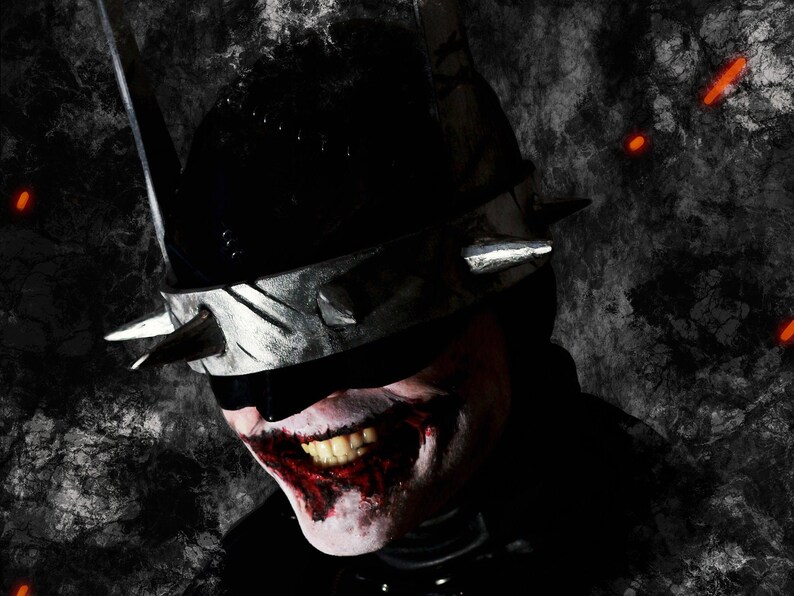 Batman Who Laughs Cosplay Mask | Etsy