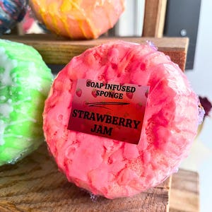 Mini Soap Infused Sponges | up to 3 Weeks Use | Children's Bath and ...