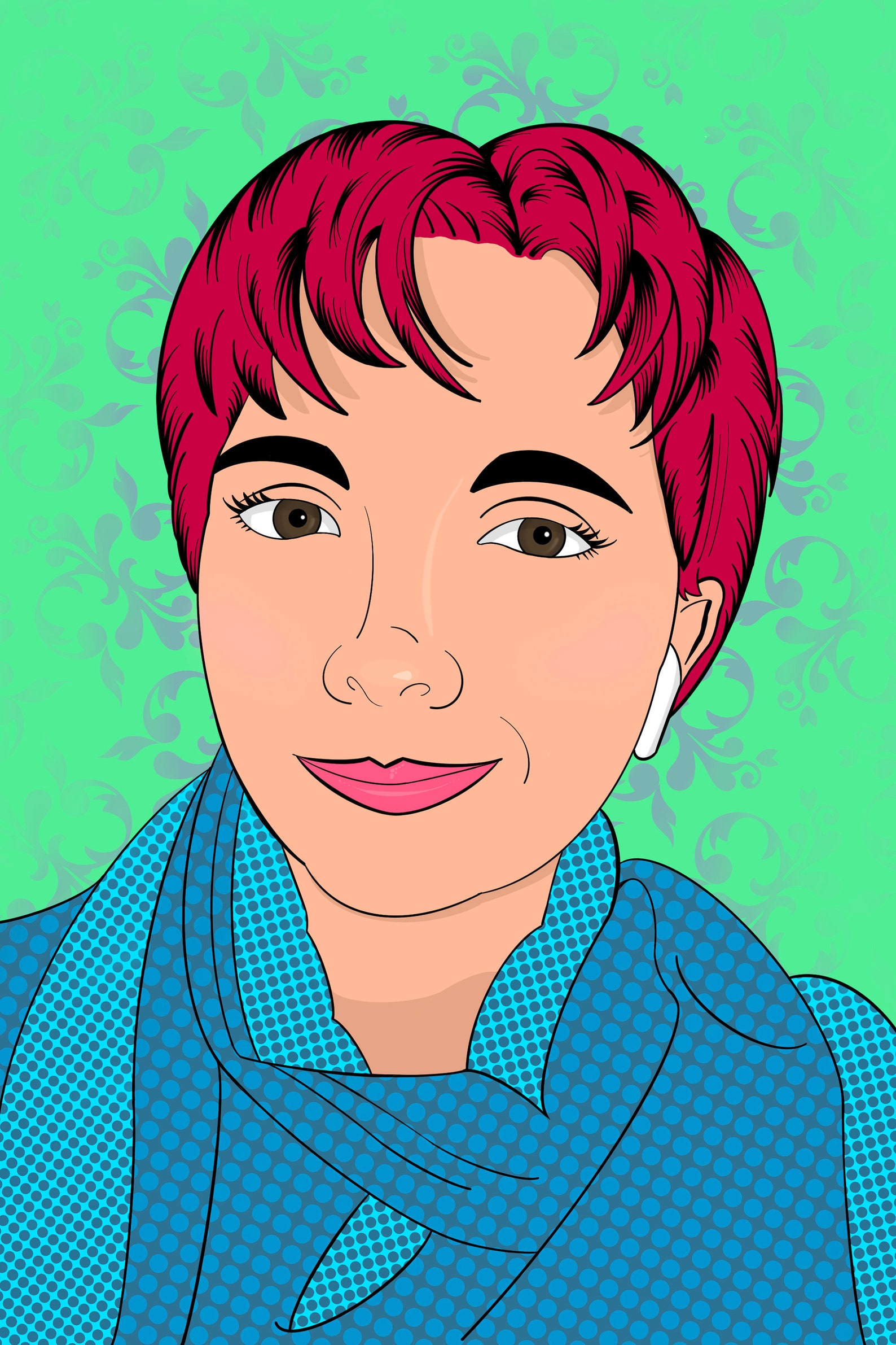 Pop Art Custom Digital Portrait - Etsy UK