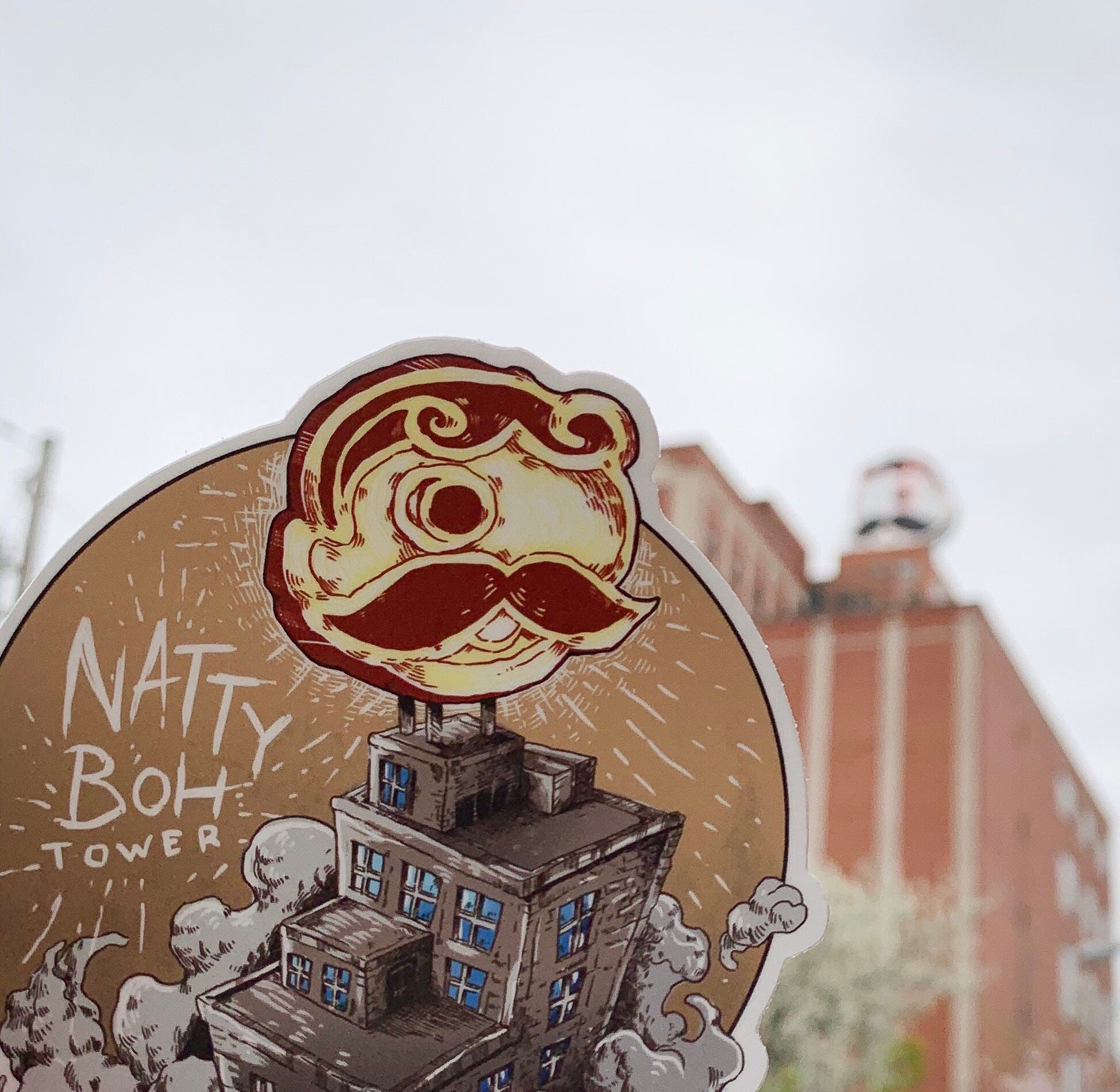 Natty Boh Tower Baltimore Maryland - Etsy